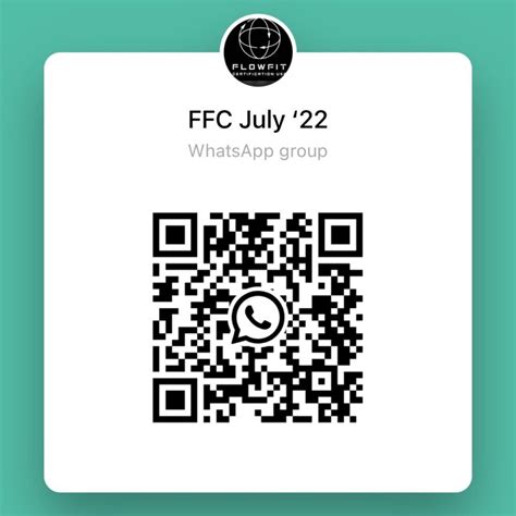 WhatsApp Group QR Code TACFIT