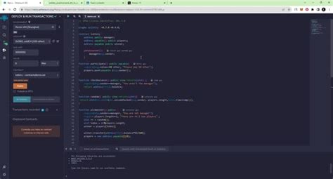 Solidity Smart Contract For Lottery Smart Contract Iam Vaar ↗️ Posted On The Topic Linkedin