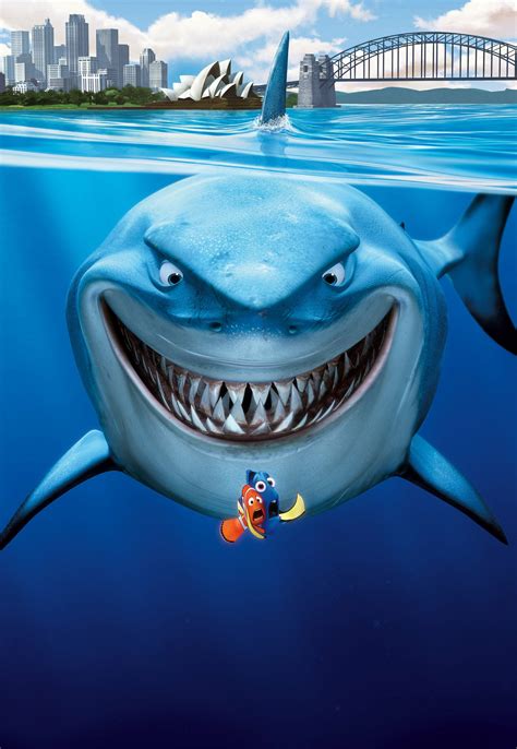 Finding Nemo Wallpaper Shark Finding Nemo 3d Movie Hd Wallpaper