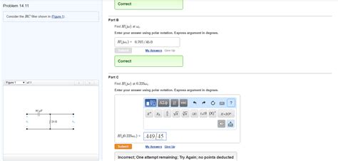 Solved Consider The RC Filter Shown In Figure Find H J Chegg