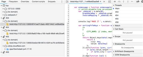 Javascript Webworkers Dont Seem To Be Working In Production Stack Overflow