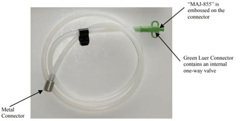Maj 855 Olympus Auxiliary Water Tube Evis180160 Endoscopes With