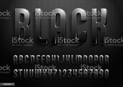 어두운 그라데이션 트렌디 한 우울한 알파벳 Sans 세리프 달력 전단지 포스터 배너 벡터 일러스트 10eps에 대한 현대 응축