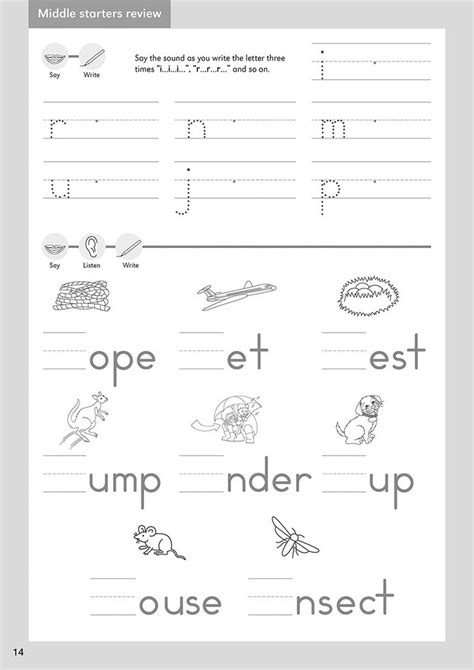 Grade 1 Handwriting Practice Letterland Usa