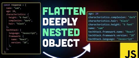 Flatten Deeply Nested Objects Dev Community