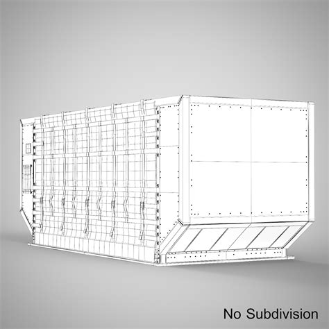 Alf Container 3d Model 79 3ds Max Fbx Obj Unknown Free3d
