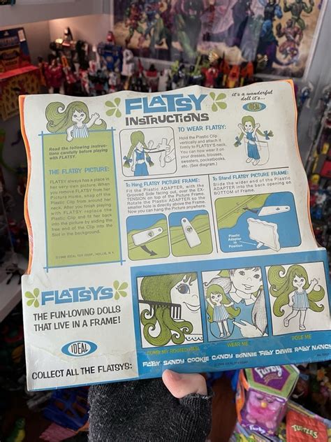 1968 Vintage Ideal Flatsy Poseable Doll Filly Flatsy W Frame Never Opened Sealed Ebay