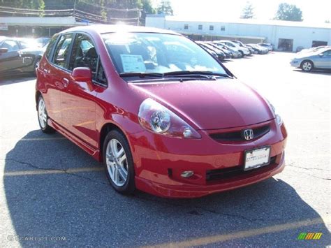 2008 Milano Red Honda Fit Sport 33329082 Car Color