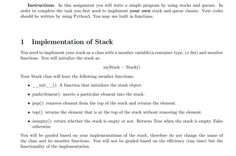 Solved Instructions In This Assignment You Will Write A Chegg Com