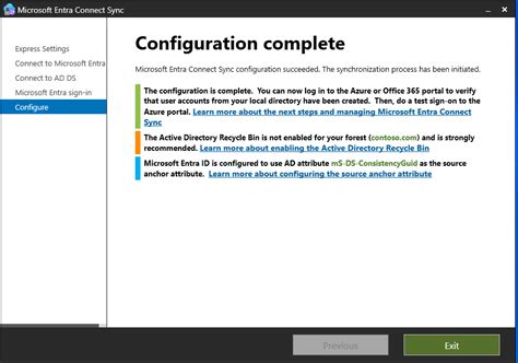 microsoft entra connect 同步處理：進行快速設定以開始使用 microsoft entra id