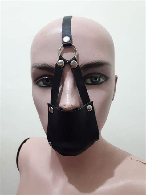 Sex Mask Submissive Mask Bdsm Face Mask Sex Play Mask Black Sex Mask Bondage Mask Fetish