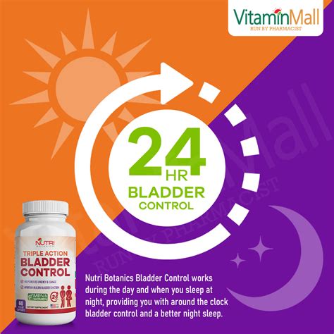 Bladder Control Supplement For Overreactive Bladder Reduce Leakage