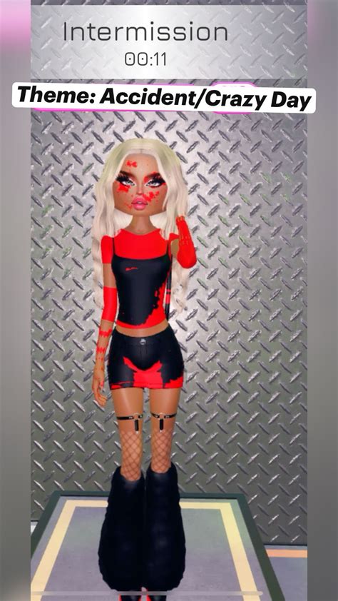 Dress To Impress Roblox Theme Accident Crazy Day Dress To Impress