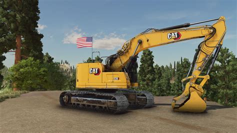 Caterpillar 335 Hydraulic Excavator Fs22 Kingmods