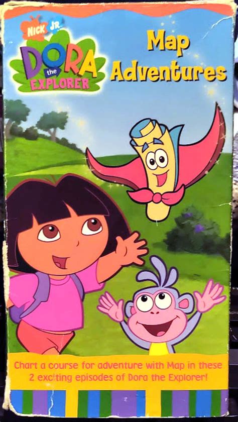 Dora The Explorer Map Adventures Vhs Hi Fi Stereo Dolby 2
