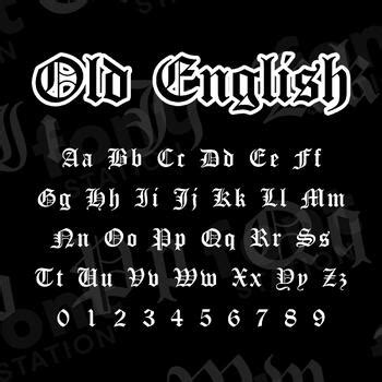 Old English Font Gothic Letters Fontstation By Fontstation Tpt
