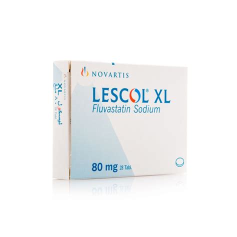 Lescol Xl 80mg Tablets Rosheta