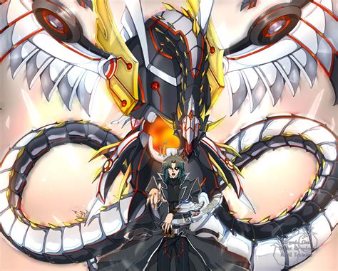 Cyber Dragon Infinity Marufuji Ryo Yu Gi Oh Yu Gi Oh Gx Highres