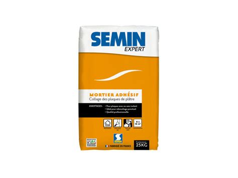 Semin Facilis Mortier Adhésif 25kg Hubo