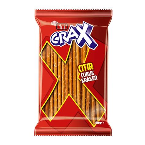 Eti Crax Cracker Sticks Eti Crax Cubuk Kraker 40 G Crackers Stick