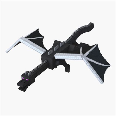 Minecraft Ender Dragon Rigged For Modo 3d 모델 Turbosquid 1538813