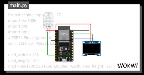 Esp32 Micropython Ssd1306 Copy Wokwi Esp32 Stm32 Arduino Simulator