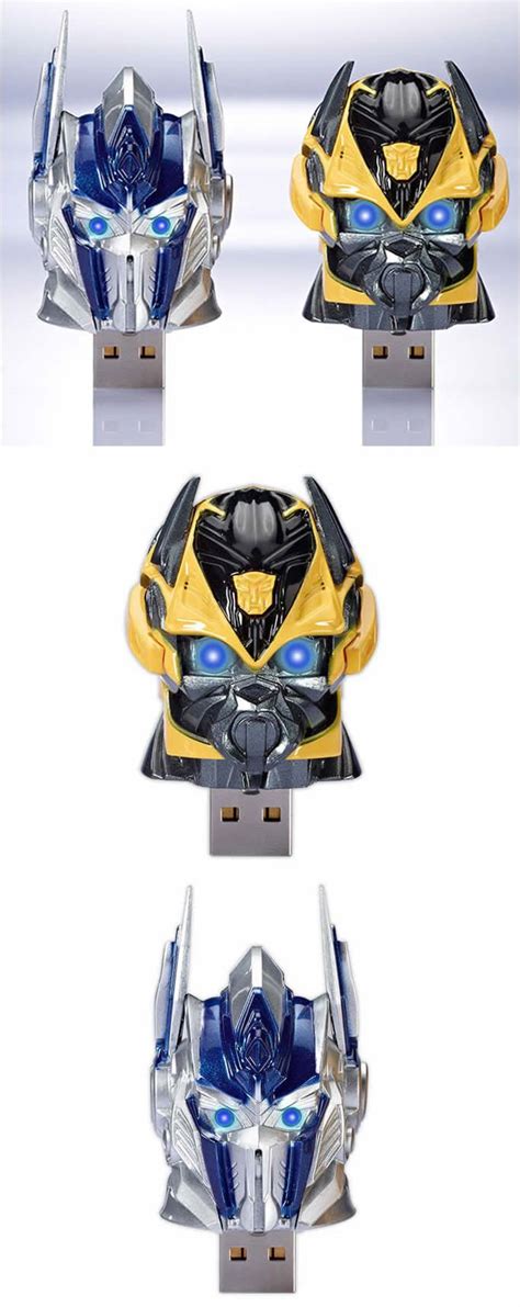16g Transformers Usb Flash Drive Optimus Prime And Bumblebee