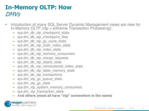 Sql 2014 In Memory Oltp What Why And How Ppt Download
