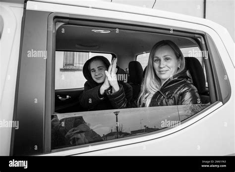 Italy Abbiategrasso Ukrainian Refugees In The Reception Center Of The