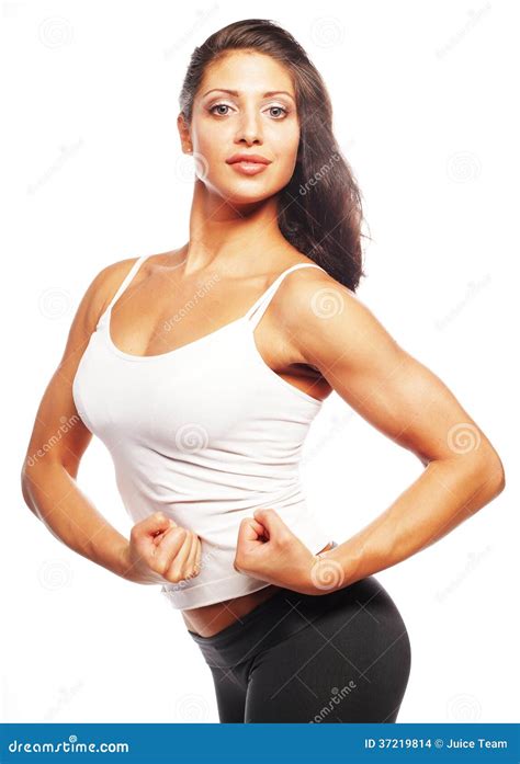 Young Beautiful Fitness Woman Stock Images Image 37219814