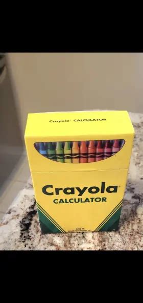 200b Crayola Crayon Box Calculator Int Advanced Concepts