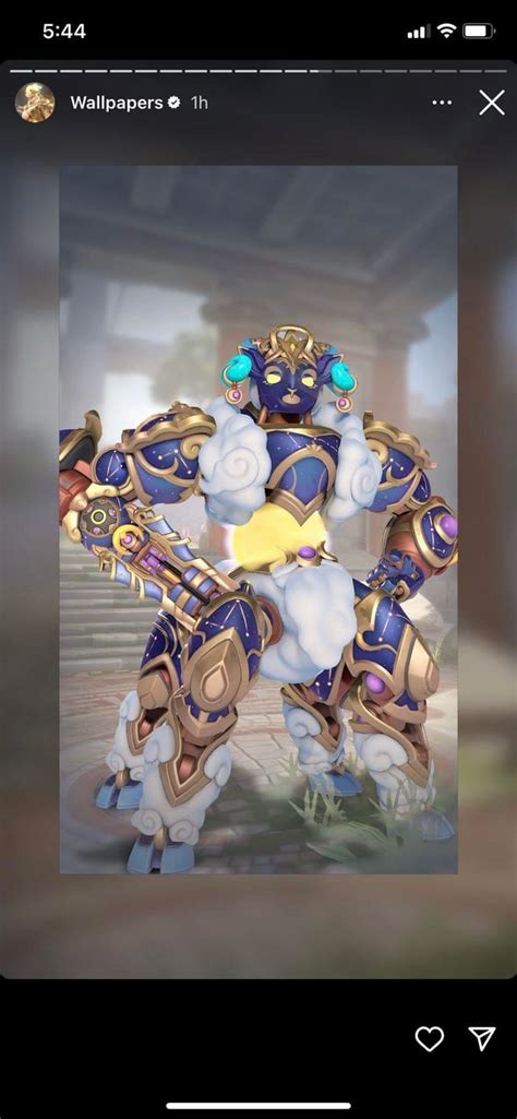 New Orisa Skin Shown On Instagram Roverwatch