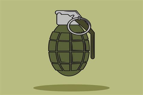 Vector Grenade Vector Design Illustration 22011433 Vector Art At Vecteezy