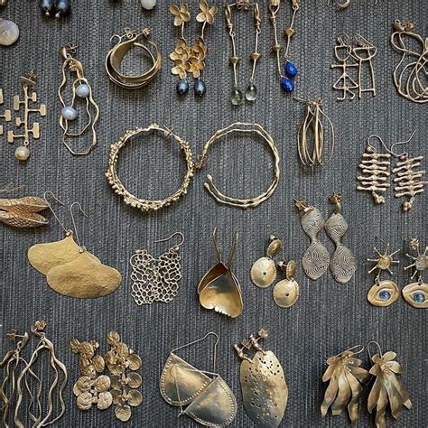 Julie Cohn Design Jewelry Bronze Jewelry Art Jewelry Earrings
