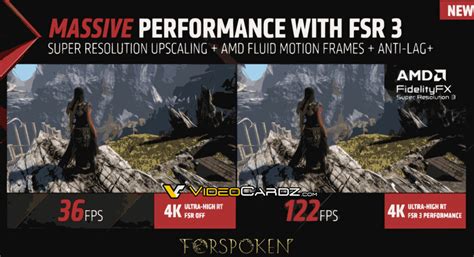 AMD To Debut FSR 3 0 With Immortals Of Aveum And Forspoken