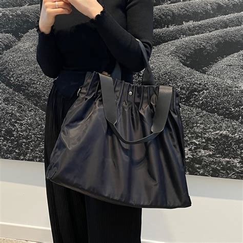 위드어백 휘뚜루마뚜루가방 보부상가방 나일론쇼퍼백 위시버킷