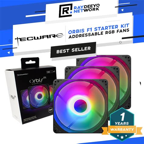 Tecware ORBIS F1 Starter Kit With 3 X F1 ARGB Fan ARGB SYNC With Motherboard Shopee Malaysia