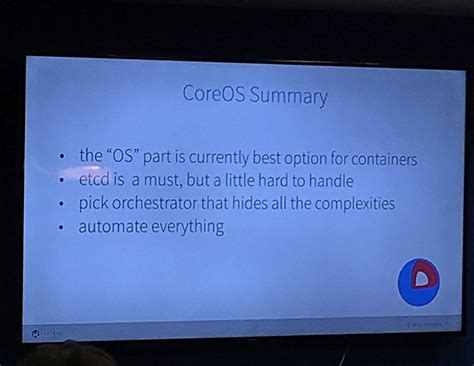 Container Orchestration With Coreos At Devops Finland Meetup Rule Of Tech