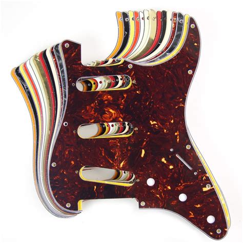 Replacement Guitar Pickguard For Strat Standard Various Colors Etsy