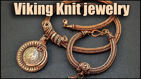 Viking Knit Jewelry Tutorial Pdf Handmade Wire Jewelry Wire Wrap
