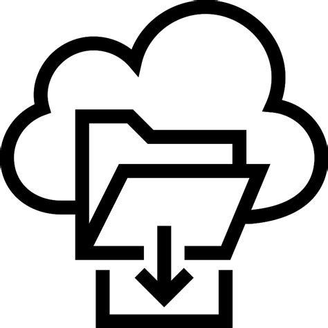 Folder Data Storage Vector SVG Icon SVG Repo
