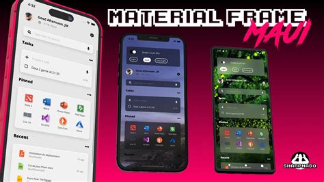 Materialframe Maui Blur Effect Acrylic Brush Dark Theme R