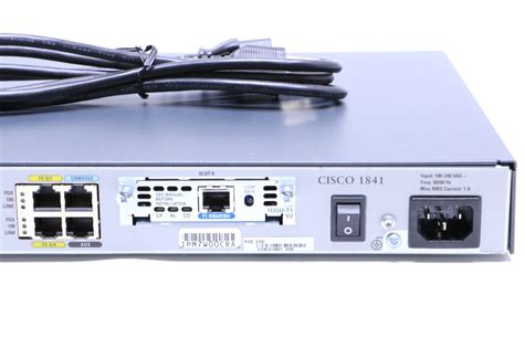 Cisco 1841 Integrated Services Router Secure Business Connectivity