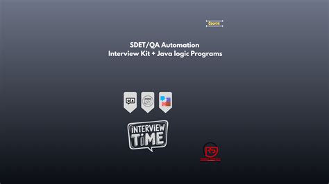 Sdetqa Automation Interview Kit Java Logic Programs Rahul Shetty