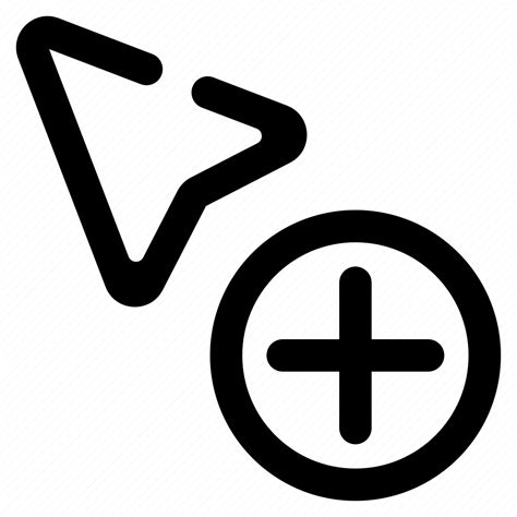 Mouse Add Computer Selection Pointer Icon Download On Iconfinder
