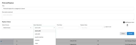 Find And Replace Values Xceed Analytics Documentation