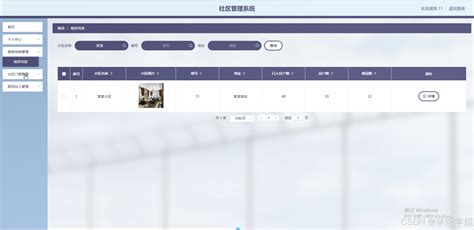 Java计算机毕业设计社区管理系统（开题程序论文） Csdn博客