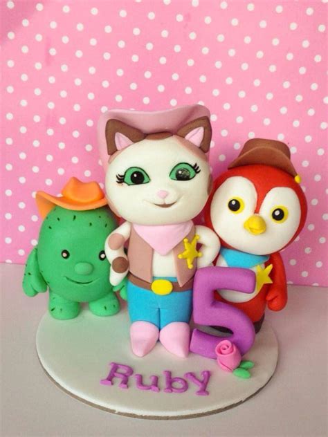 Sheriff Callie Cupcake Cakes Fondant Figures Sheriff Callie