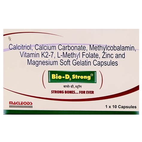 Bio D3 Strong Capsule 10s Price Uses Side Effects Composition