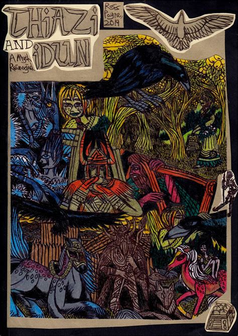 Thiazi And Idun A Norse Myth Reimagined By Khialat On Deviantart